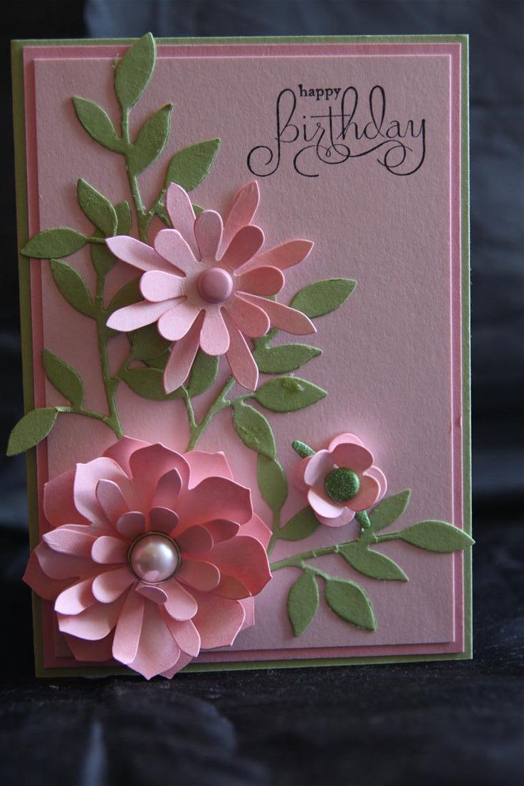 Flower Card Ideas Card Making World